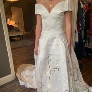 Arnold Scaasi | Dresses | Arnold Scaasi Vintage Hand Beaded Wedding ...